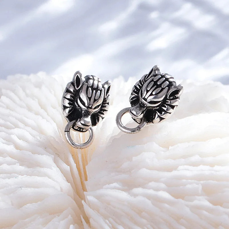 Fenrir Wolf Stainless Steel Earrings – TheWarriorLodge